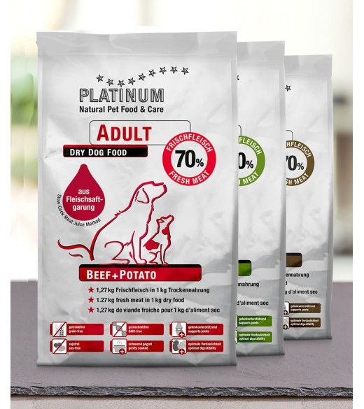 PLATINUM hundefoder - Hundefoder fremstillet efter FSG metoden