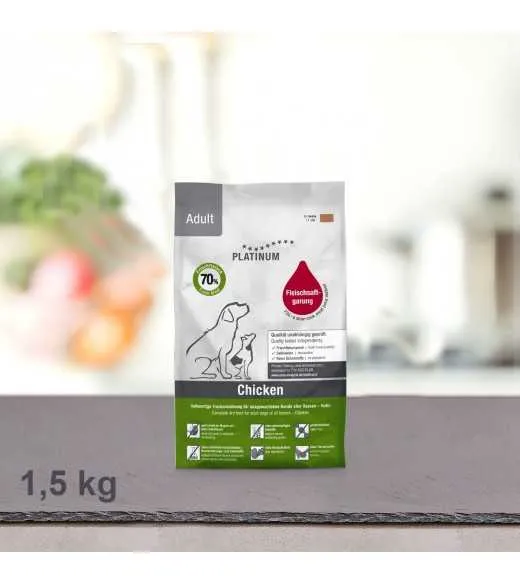 PLATINUM hundefoder - Online salg af hundefoder fra PLATINUM - 70% kød